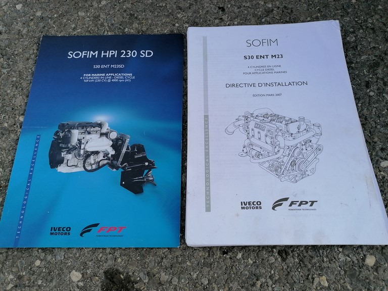 moteur FPT S30 IVECO marine 230cv
